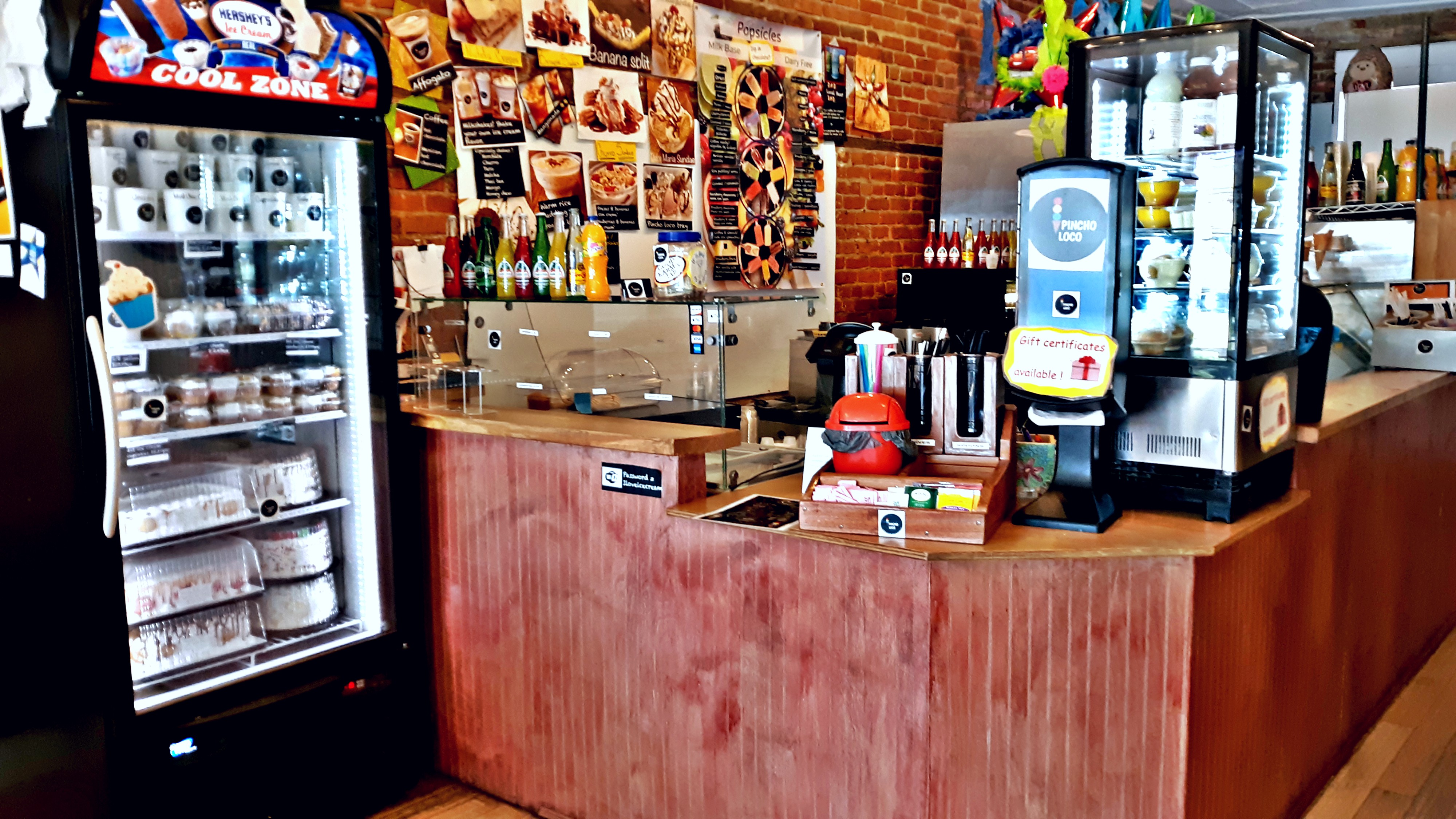 Enjoying An Ice Cream At Pincho Loco In Durham, NC - Due South